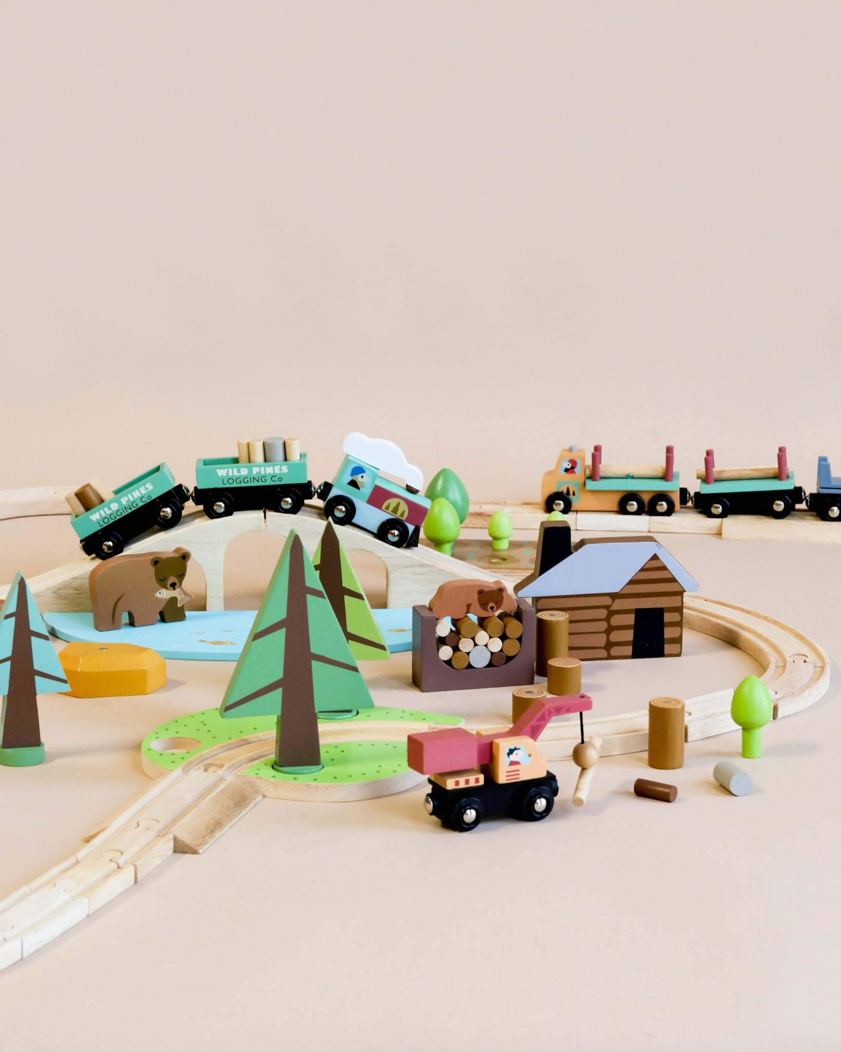 Wild Pines Train Set– Odin Parker