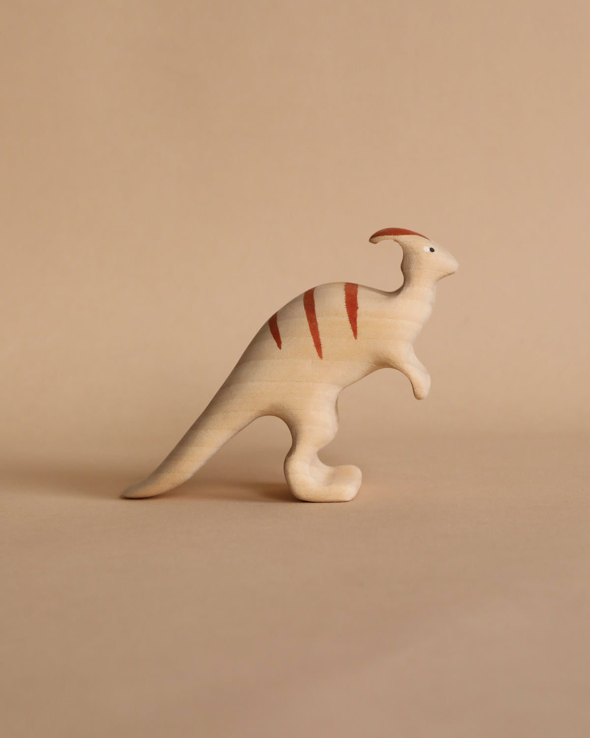Handmade Wooden Parasaurolophus Dinosaur– Odin Parker