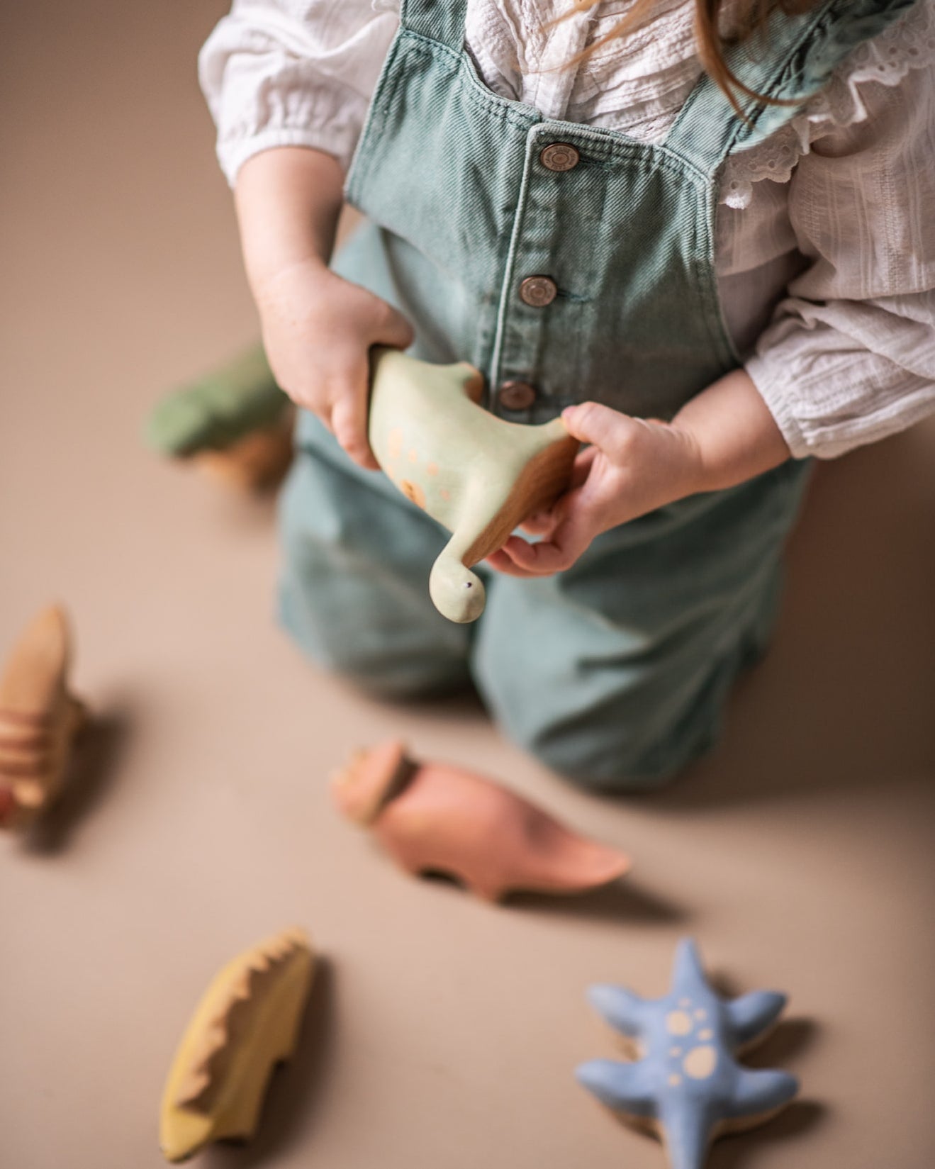 Handmade Wooden Parasaurolophus Dinosaur– Odin Parker