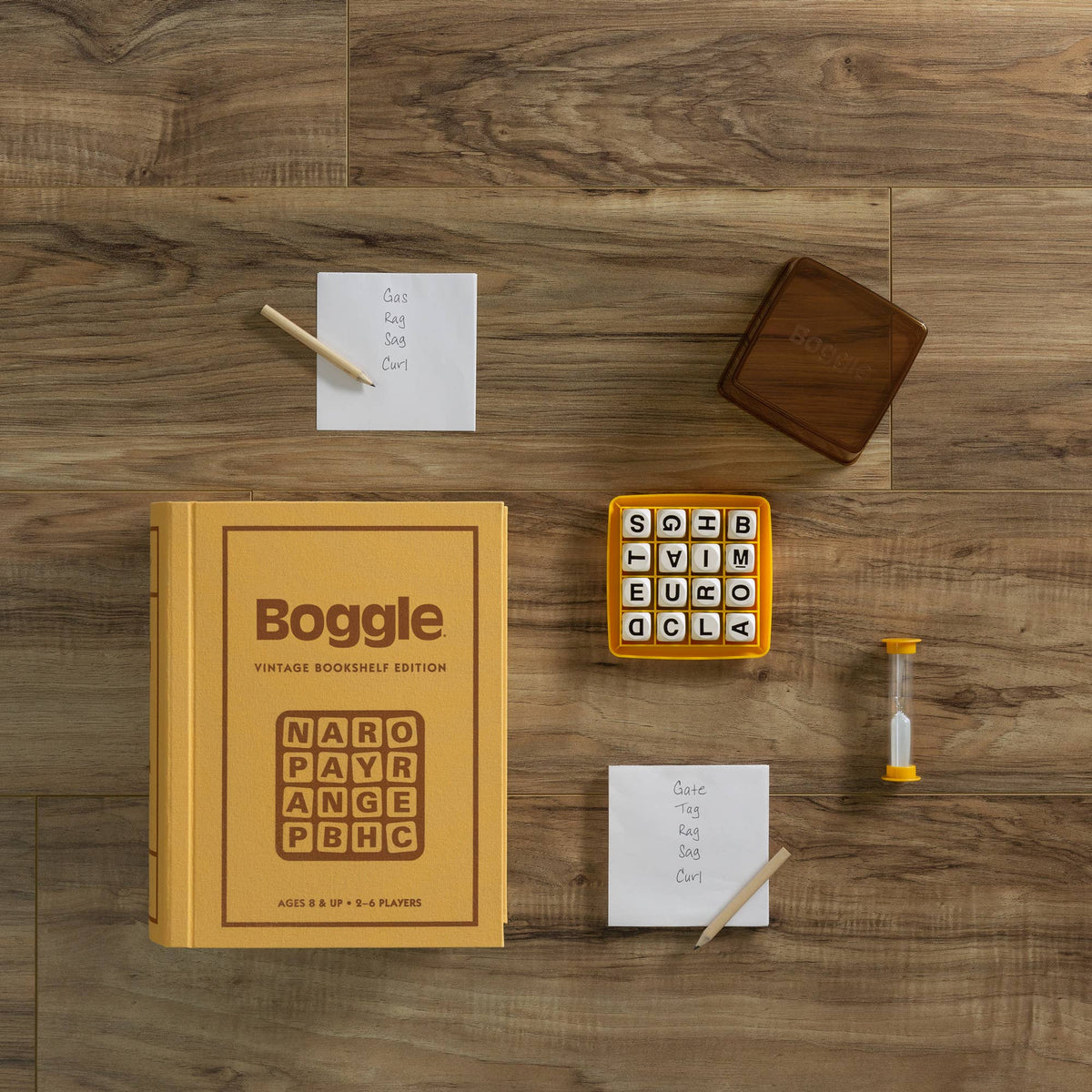 Board Game: Boggle Vintage Bookshelf Edition– Odin Parker