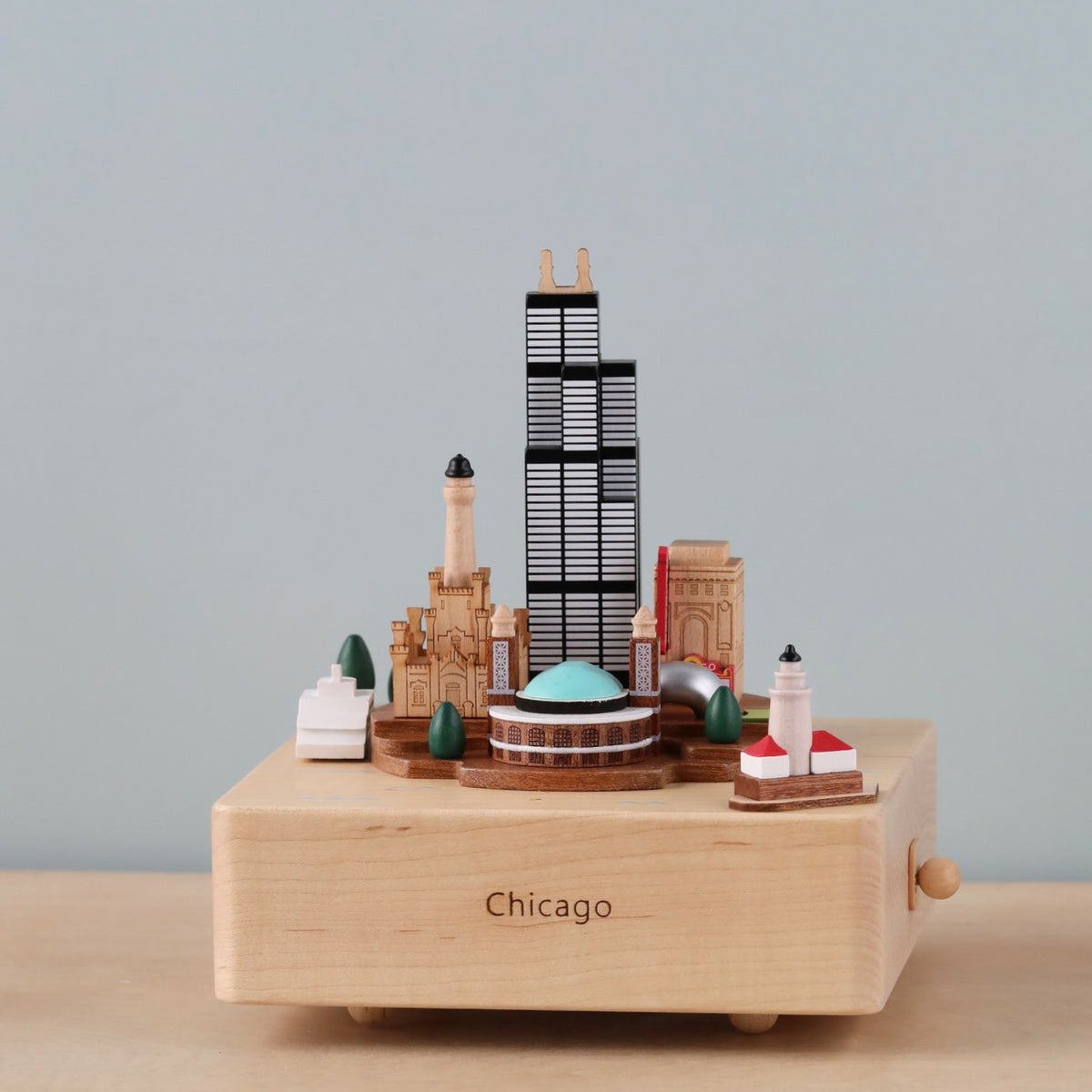 Chicago Wooden Music Box– Odin Parker
