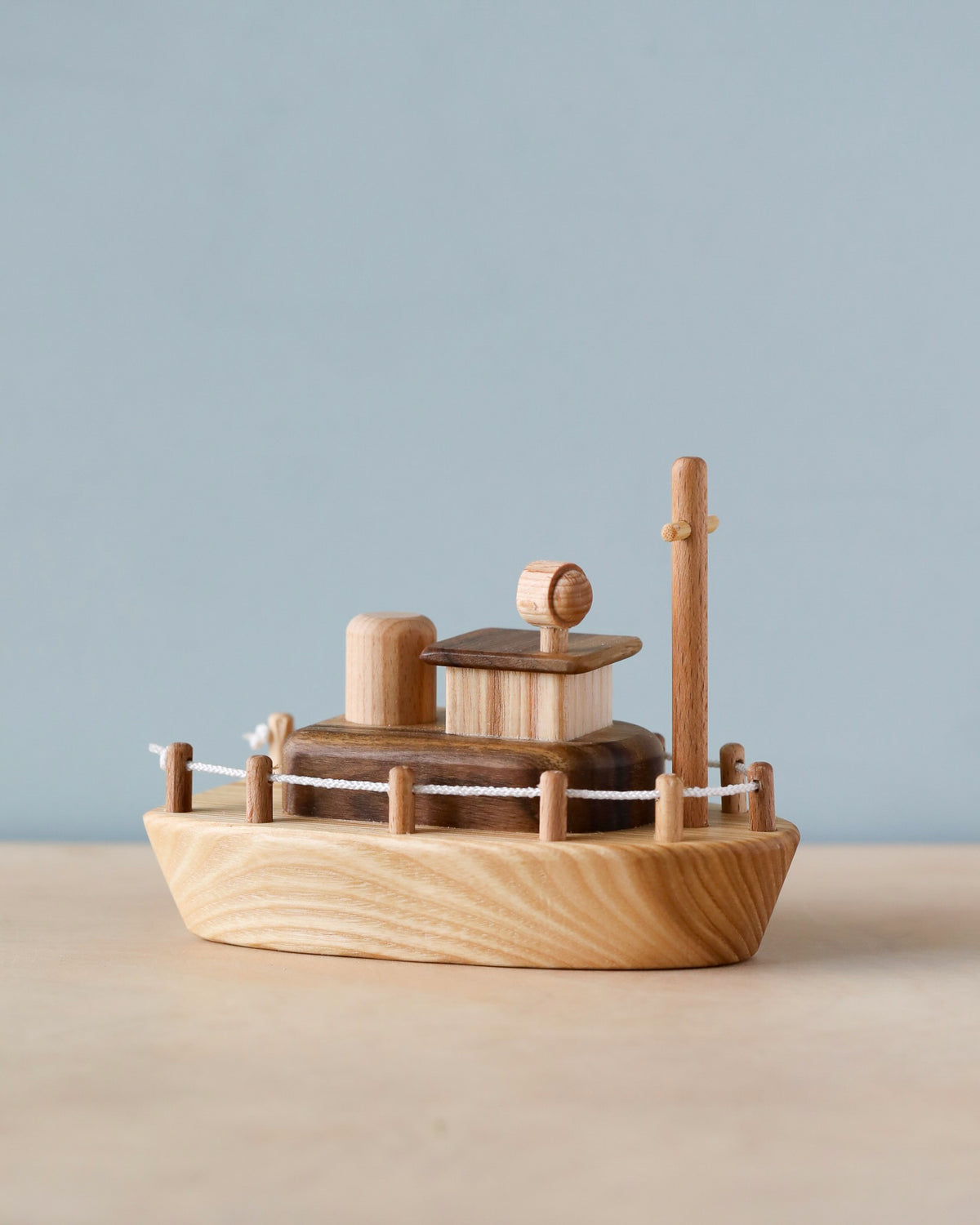 Wooden Toy Boat