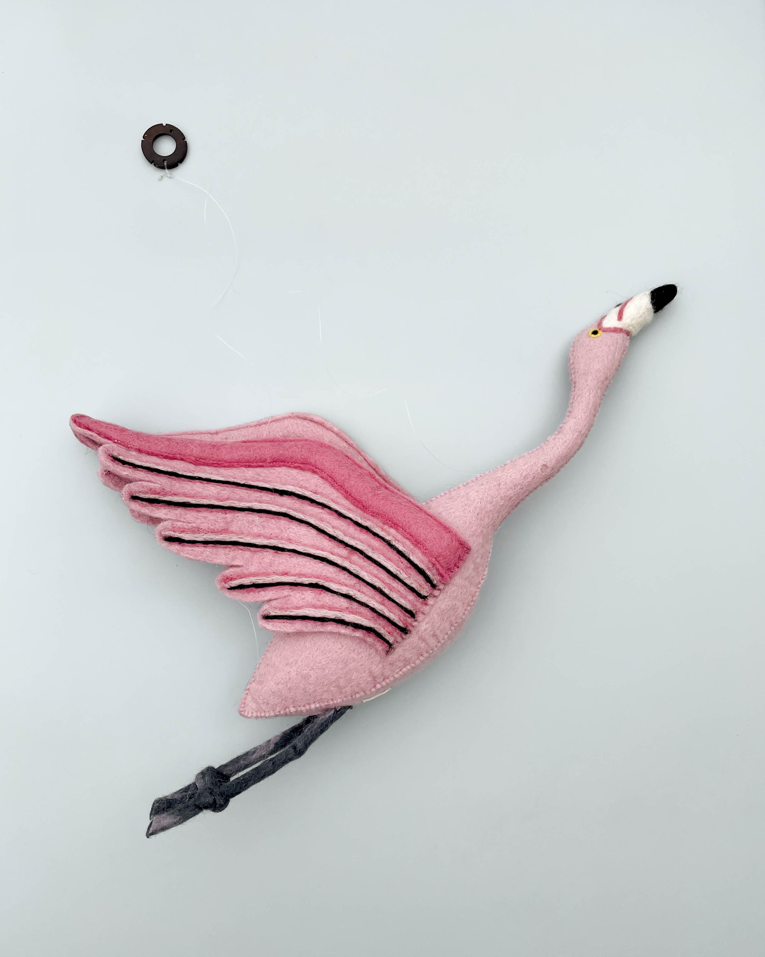 Hanging Felt Flamingo– Odin Parker