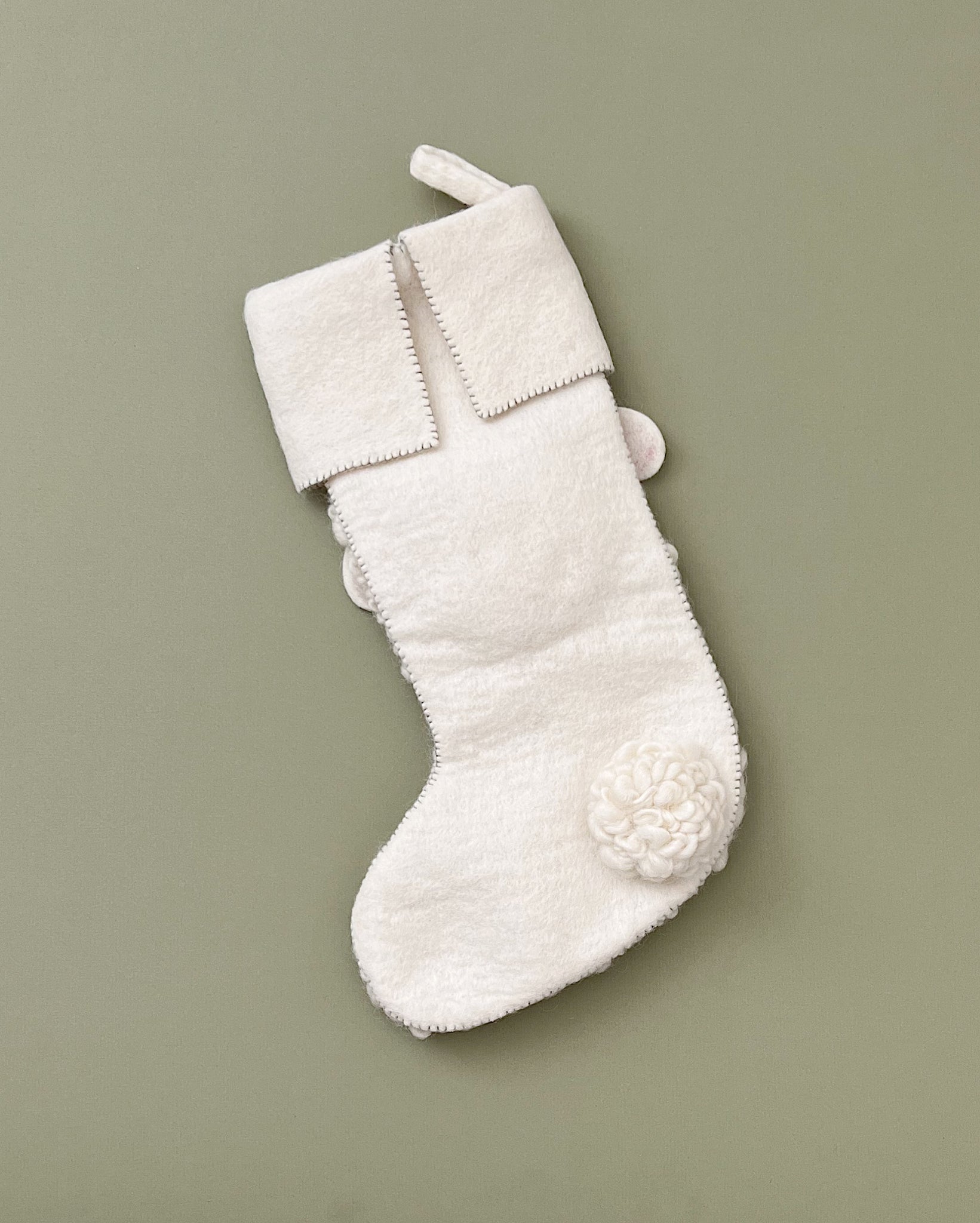 Handmade Sheep Christmas Stocking– Odin Parker