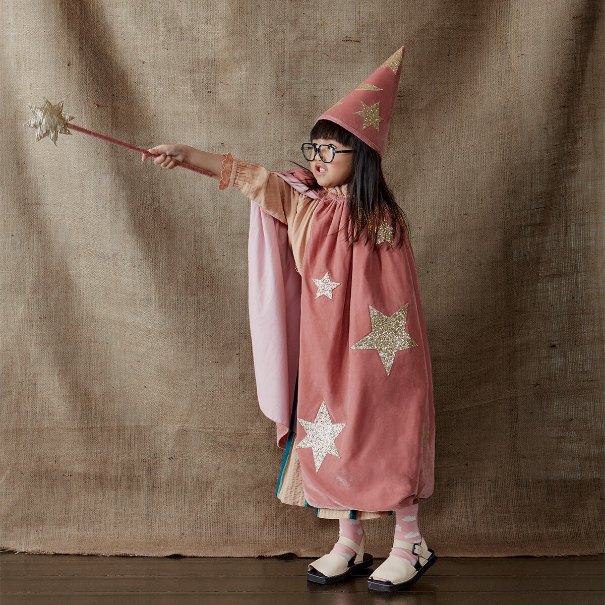Meri Meri Pink Velvet Wizard Costume - Final Sale– Odin Parker